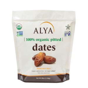 Organic Pitted Dates Cups - Alya Foods